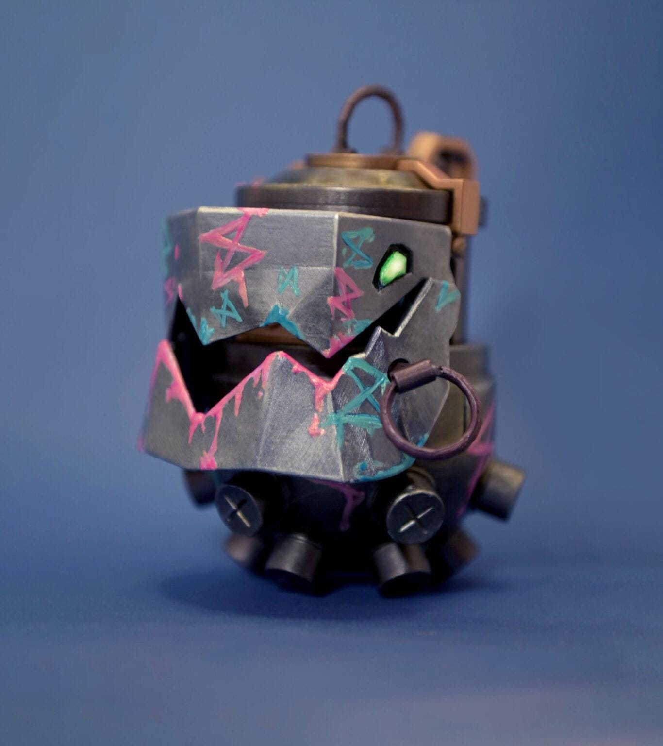 Jinx chomper | Arcane League of Legends RAW 3D print - Ainlina Props