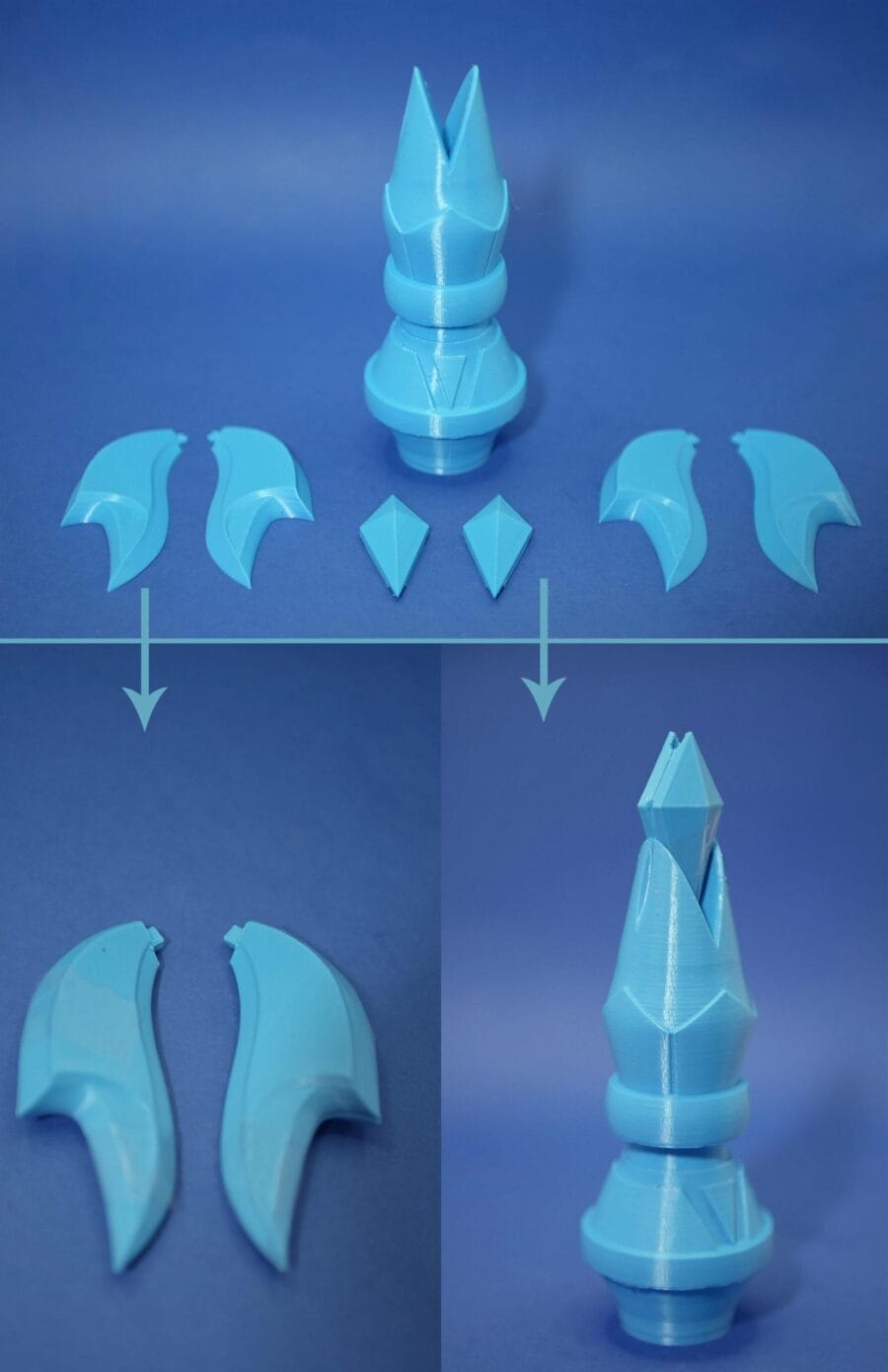 Genshin Impact Calamity Queller | 3D Model file for Shenhe – Ainlina Props