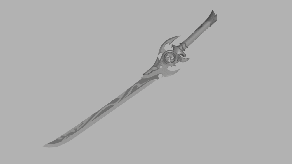 Mistsplitter Reforged | Genshin Impact 3D Printed Kit - Ainlina
