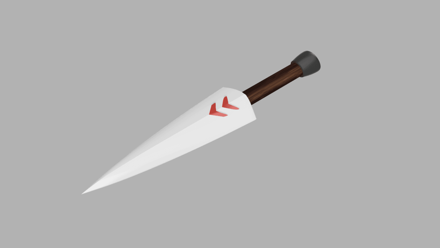 Mononoke Dagger (accurate design) | 3D file – Ainlina